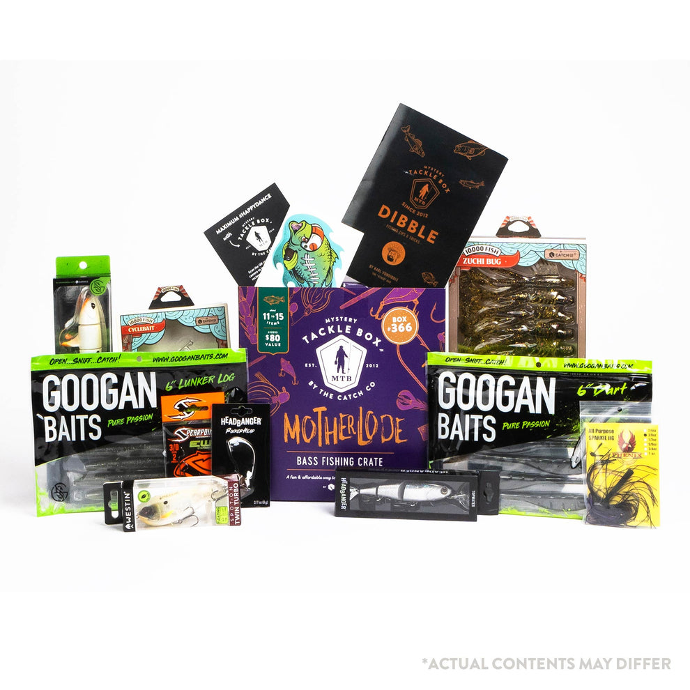 Motherlode Bass Fishing Crate – Mystery Tackle Box