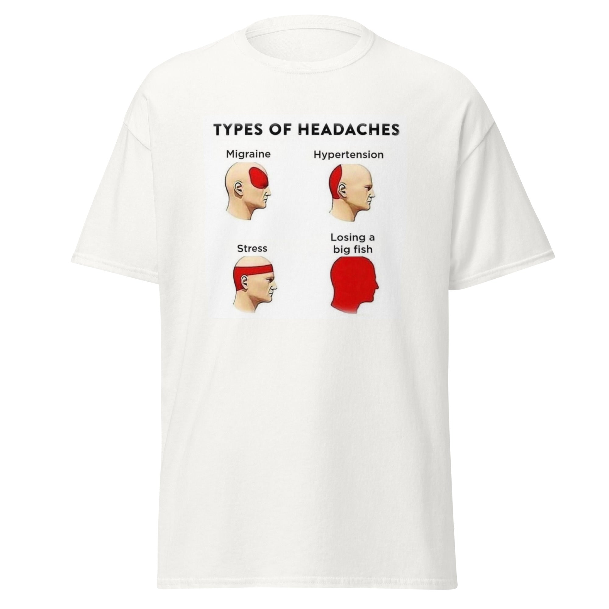 MTB "Headaches" Meme T-Shirt – Mystery Tackle Box